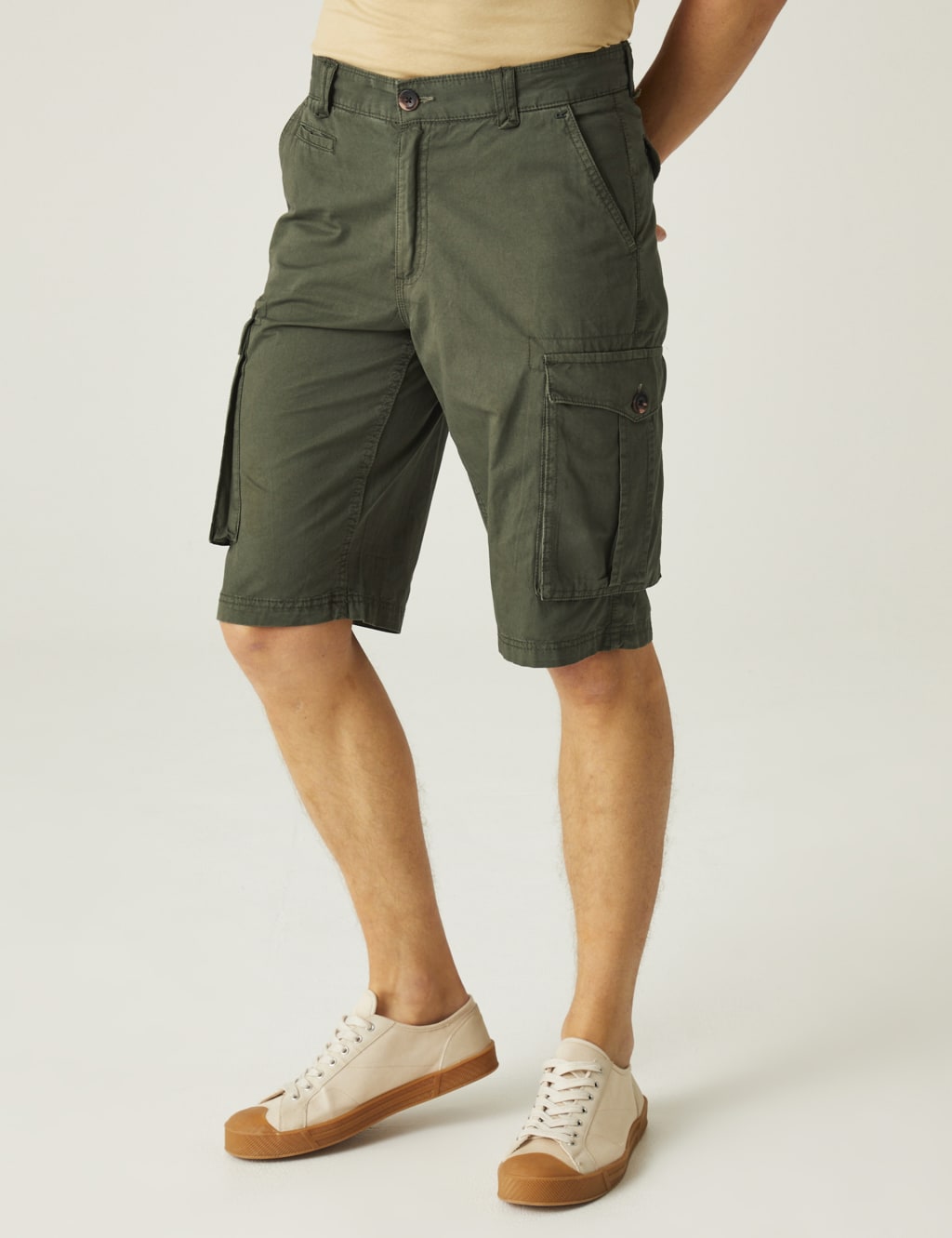 Shorebay Pure Cotton Cargo Shorts | Regatta | M&S