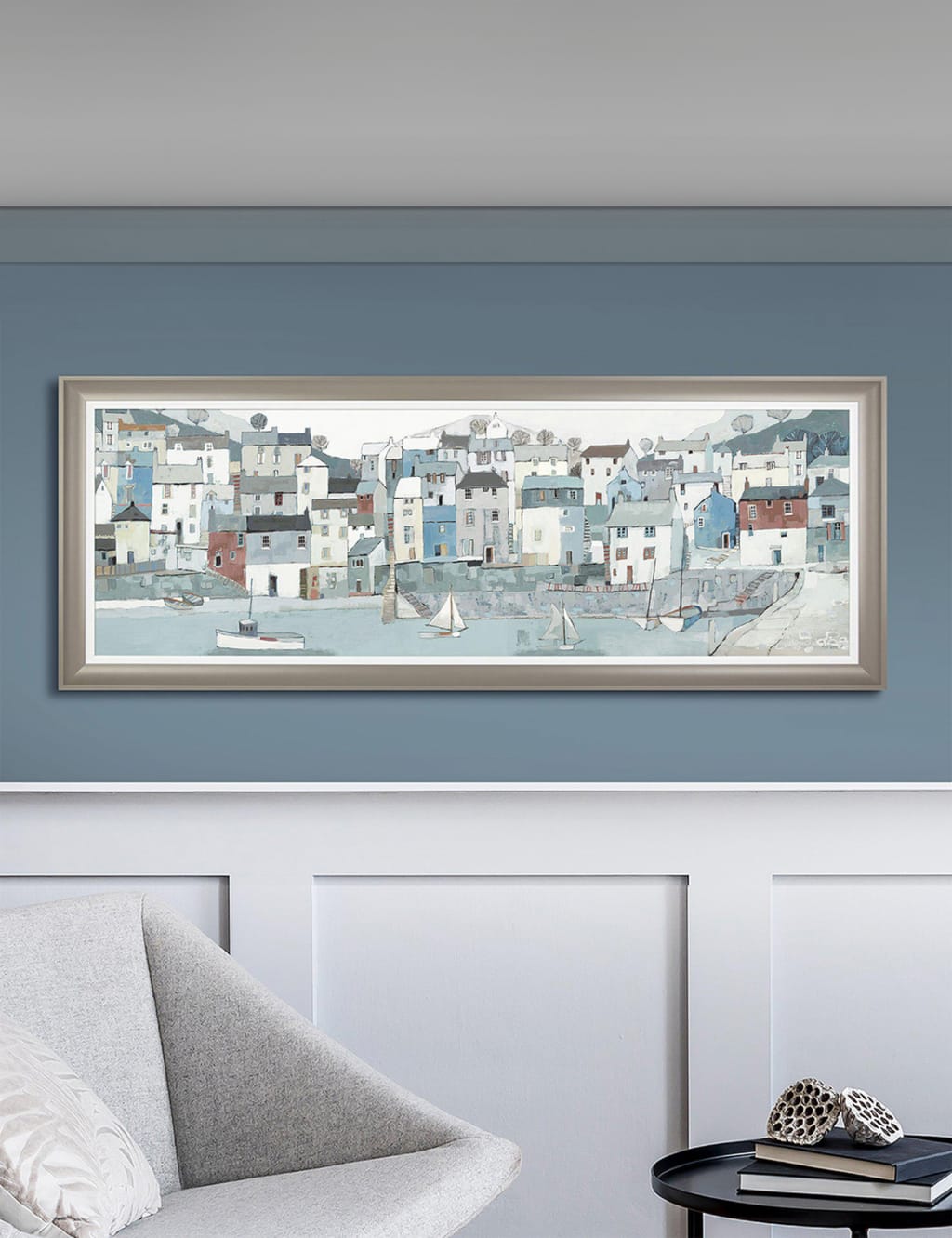 Shoreline Rectangle Framed Art | Gallery Home | M&S