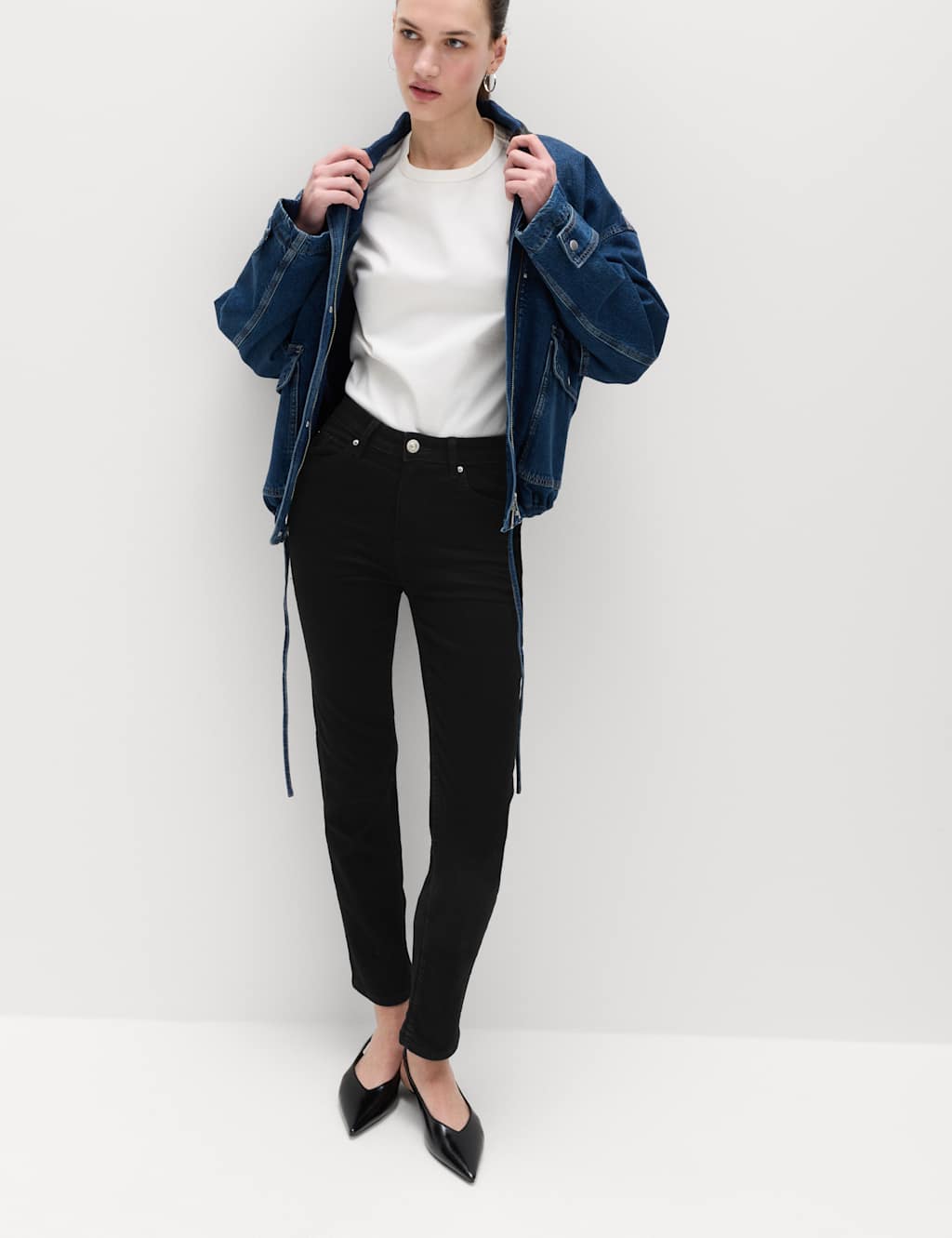 Sienna Straight Leg Jeans with Stretch | M&S Collection | M&S