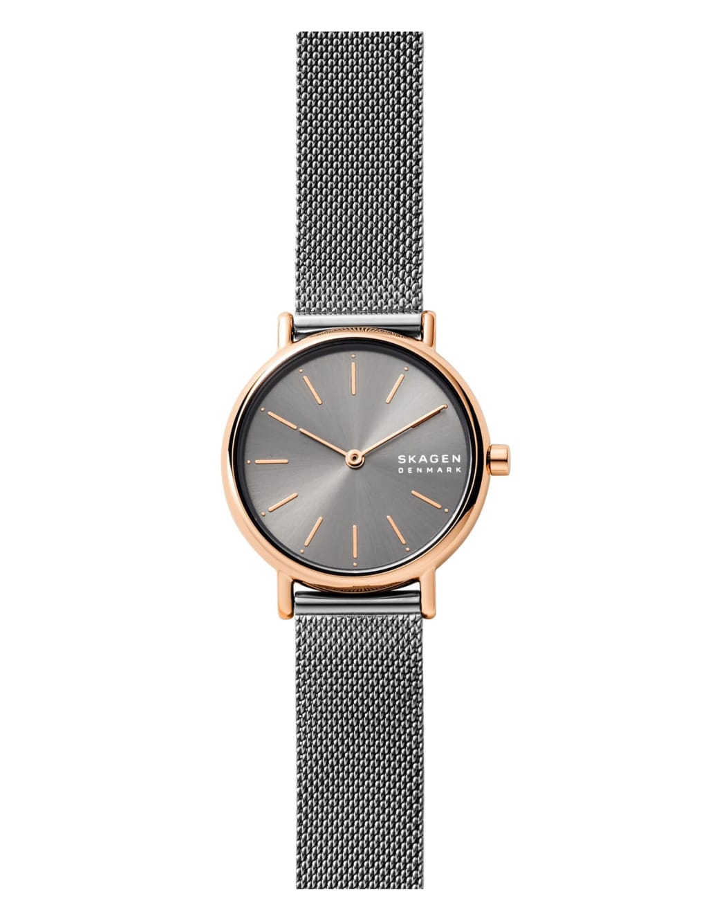 Skagen Signatur Silver Stainless Steel Watch | Skagen | M&S