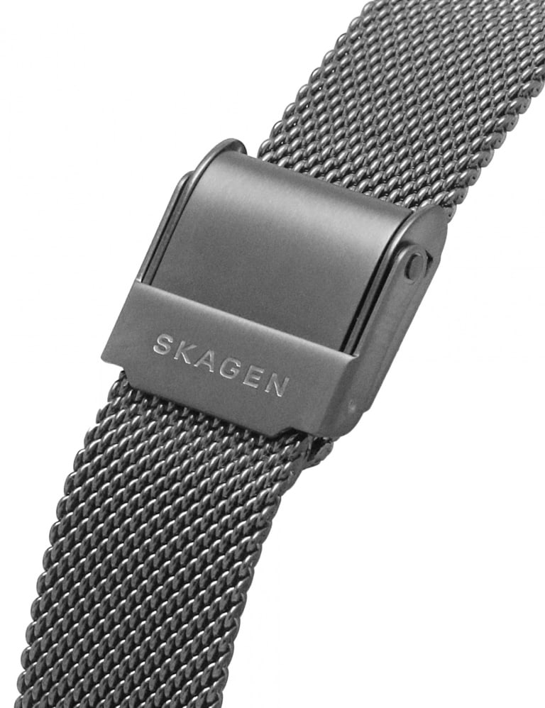 Skagen Signatur Silver Stainless Steel Watch | Skagen | M&S