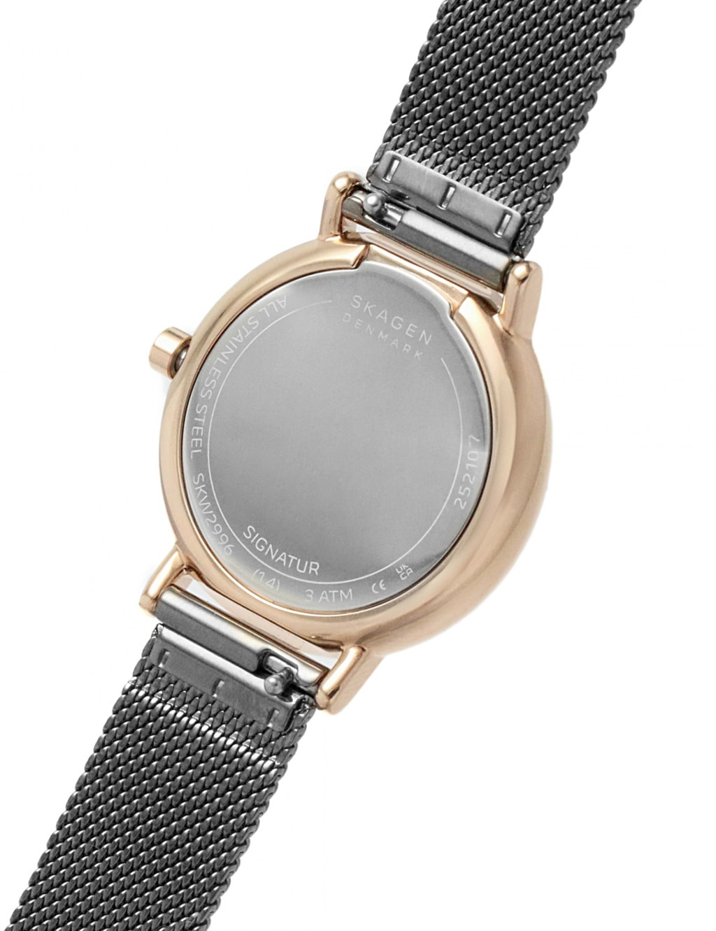 Skagen Signatur Silver Stainless Steel Watch | Skagen | M&S