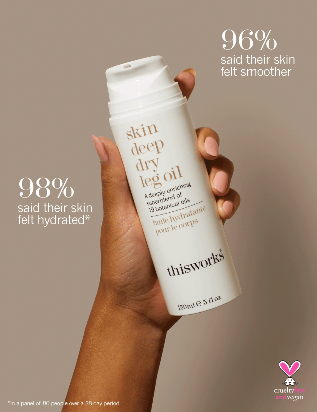 Skin Deep Dry Leg Oil 150ml | This Works | M&S