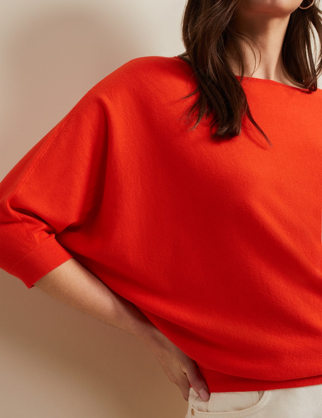 Slash Neck Batwing Sleeve Jumper | Phase Eight | M&S