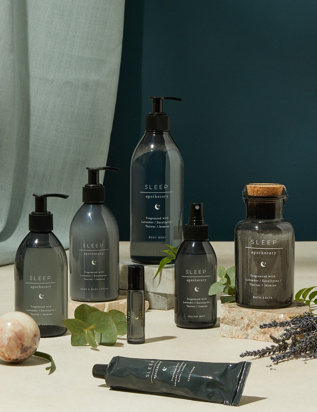 Sleep Body Wash 470ml | Apothecary | M&S