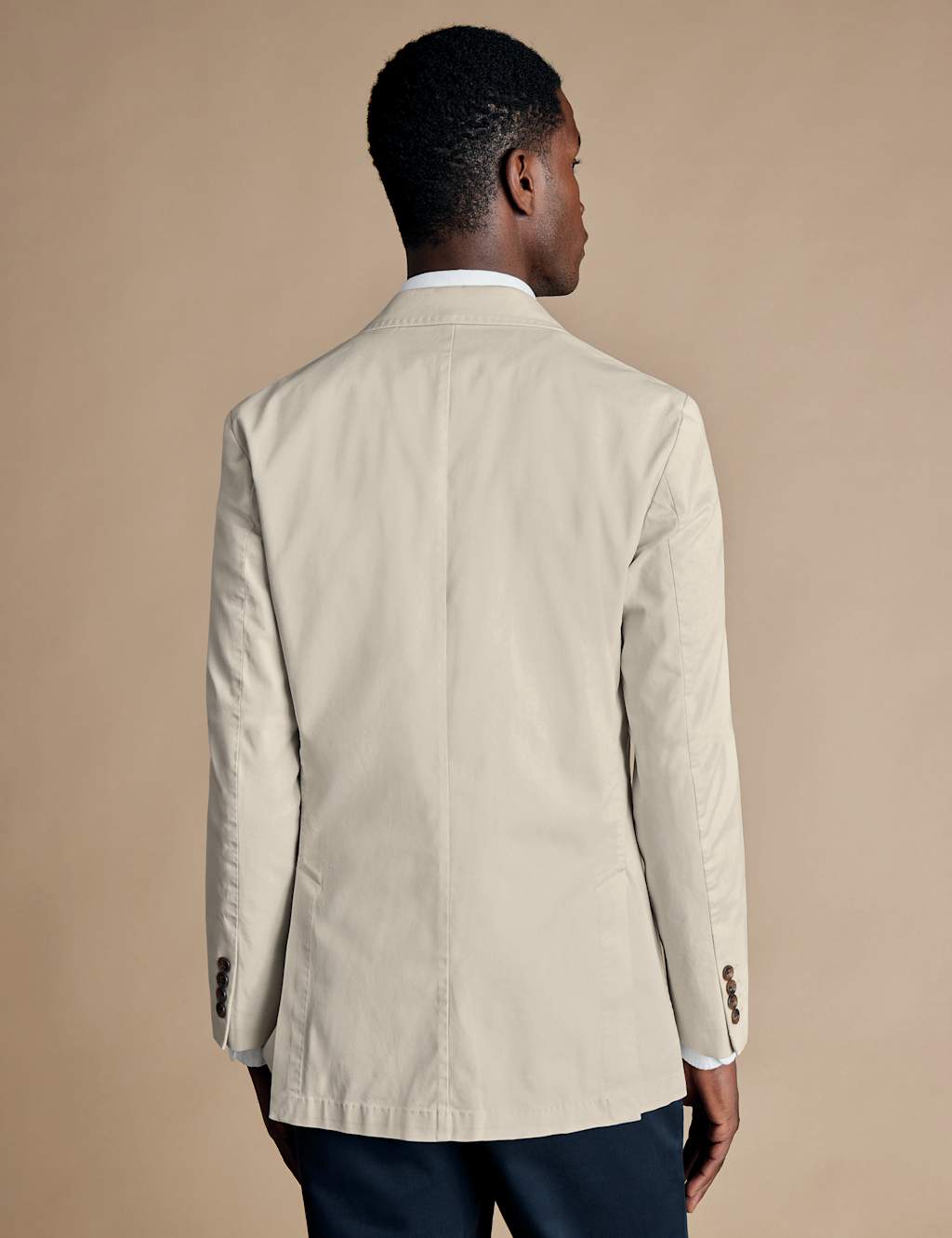 Slim Fit Cotton Rich Stretch Jacket | Charles Tyrwhitt | M&S