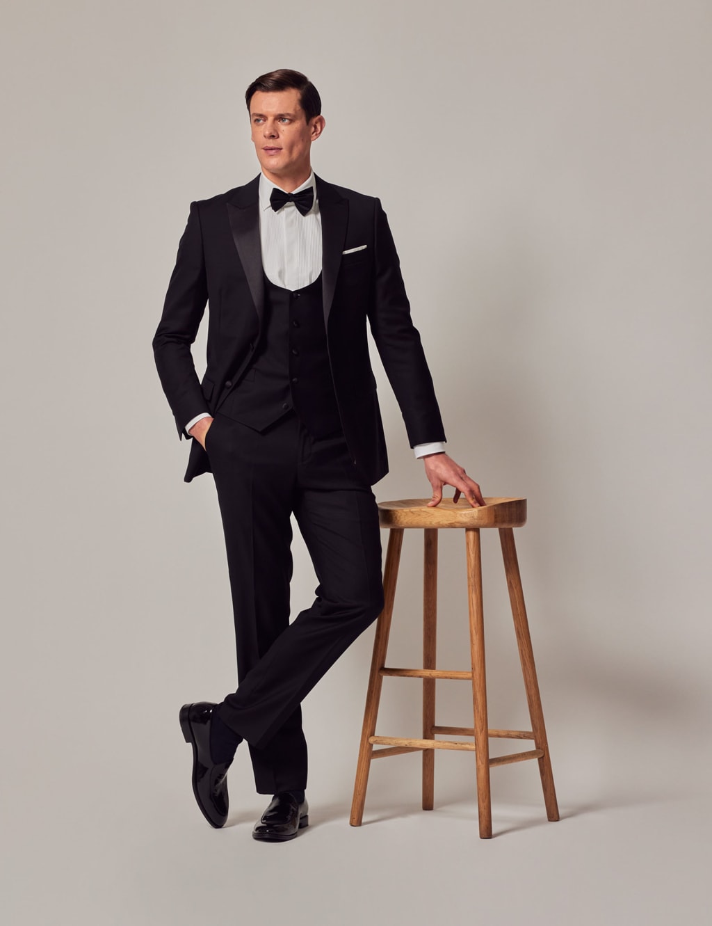 Slim Fit Pure Wool Waistcoat | Hawes & Curtis | M&S