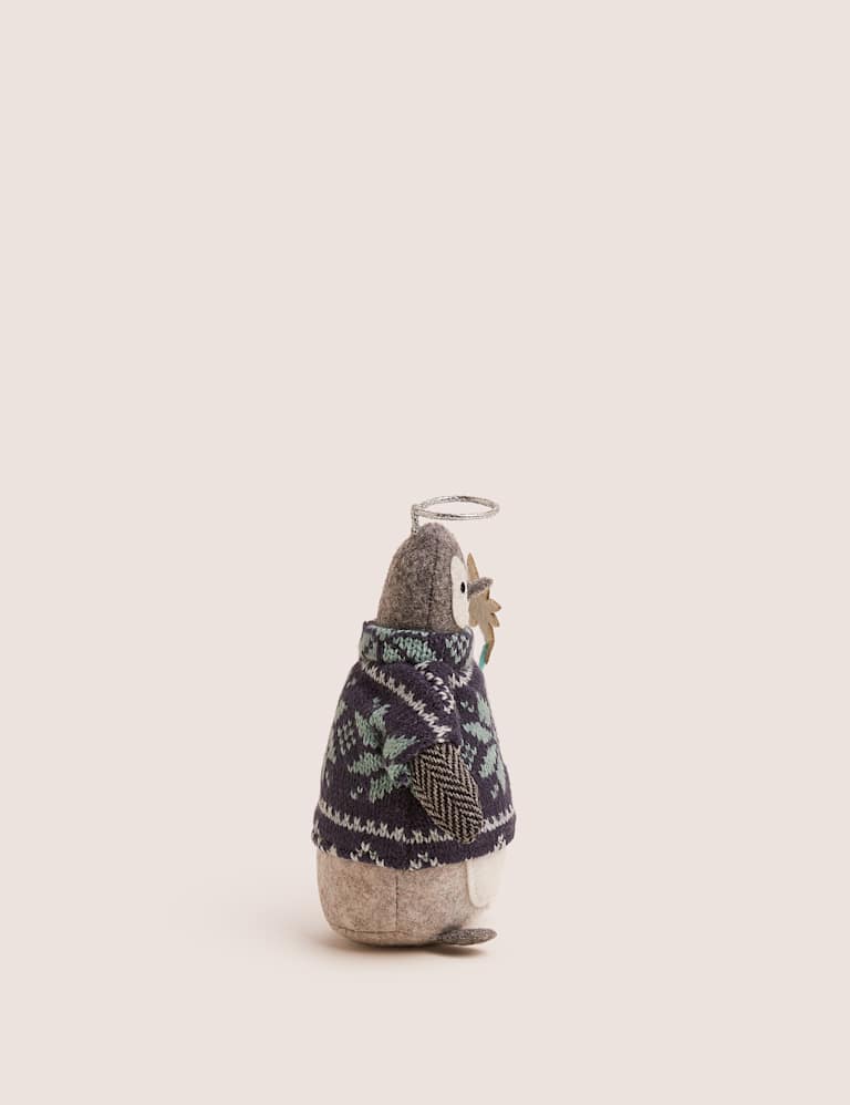 Small Angel Penguin Decoration | M&S