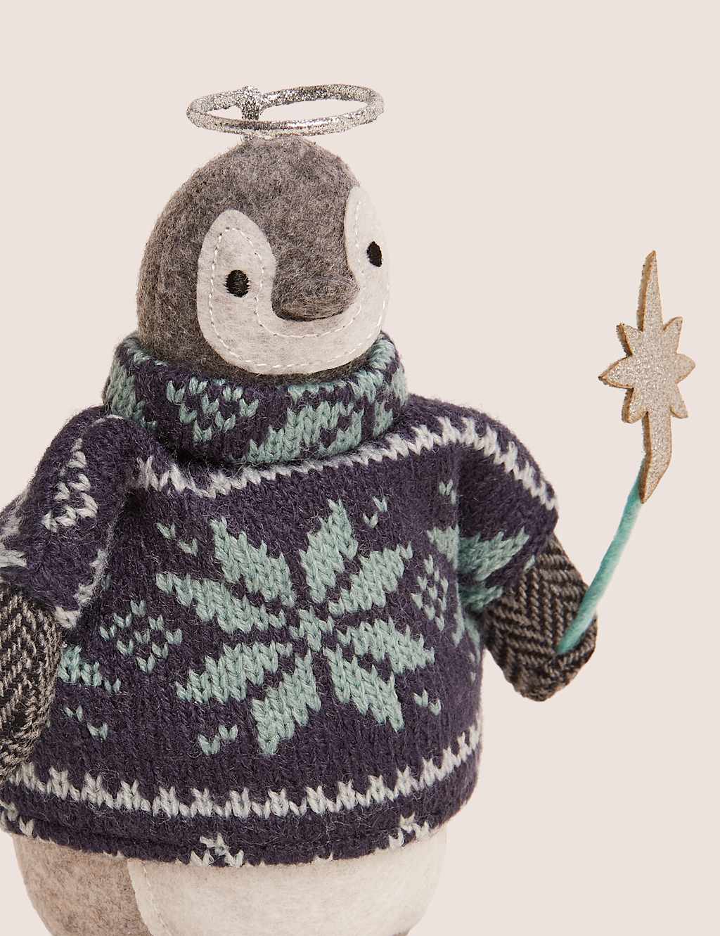 Small Angel Penguin Decoration | M&S