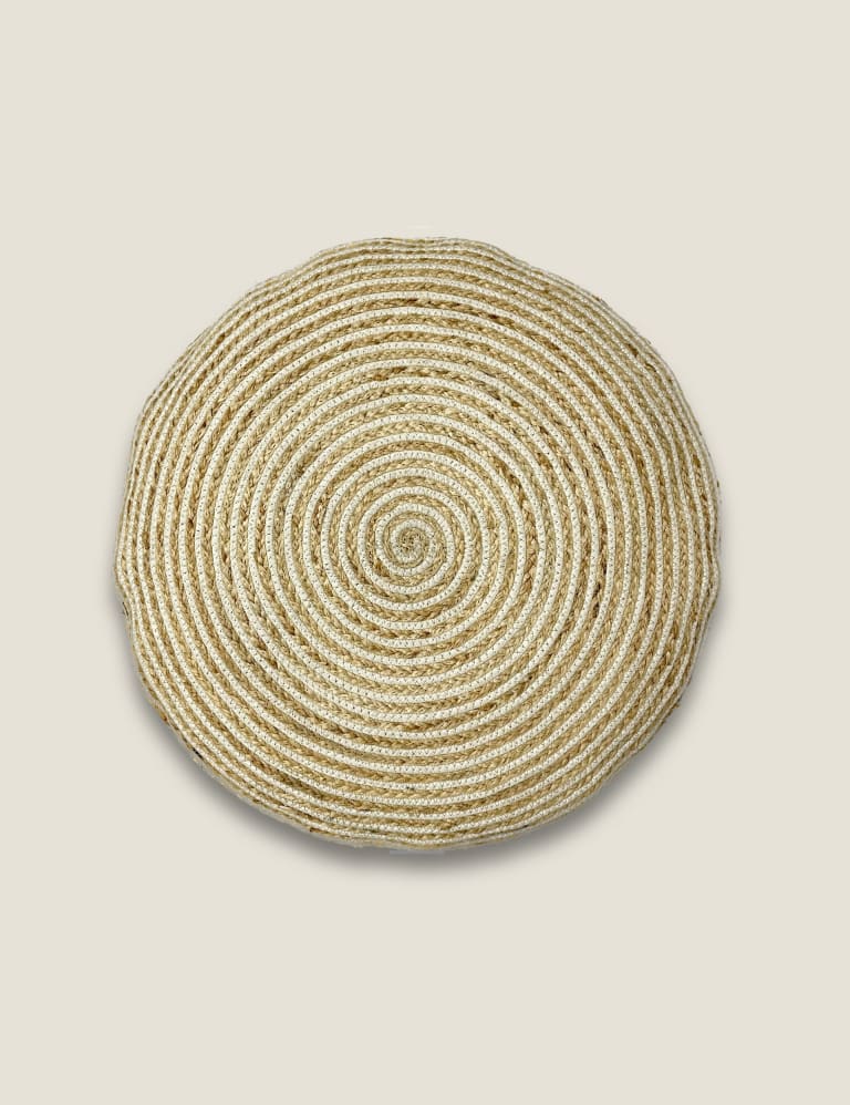Small Jute Pouffe | Kaikoo | M&S
