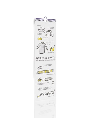 Smiles & Toast Calendar 2015 | M&S