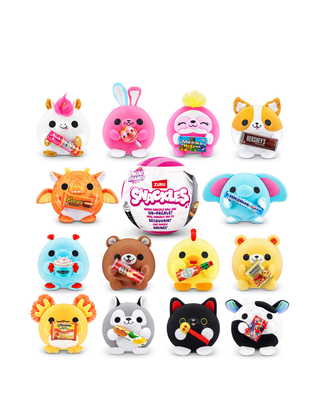 Snackles Series 2 Plush Toy (3+ Yrs) | Zuru Snackles | M&S