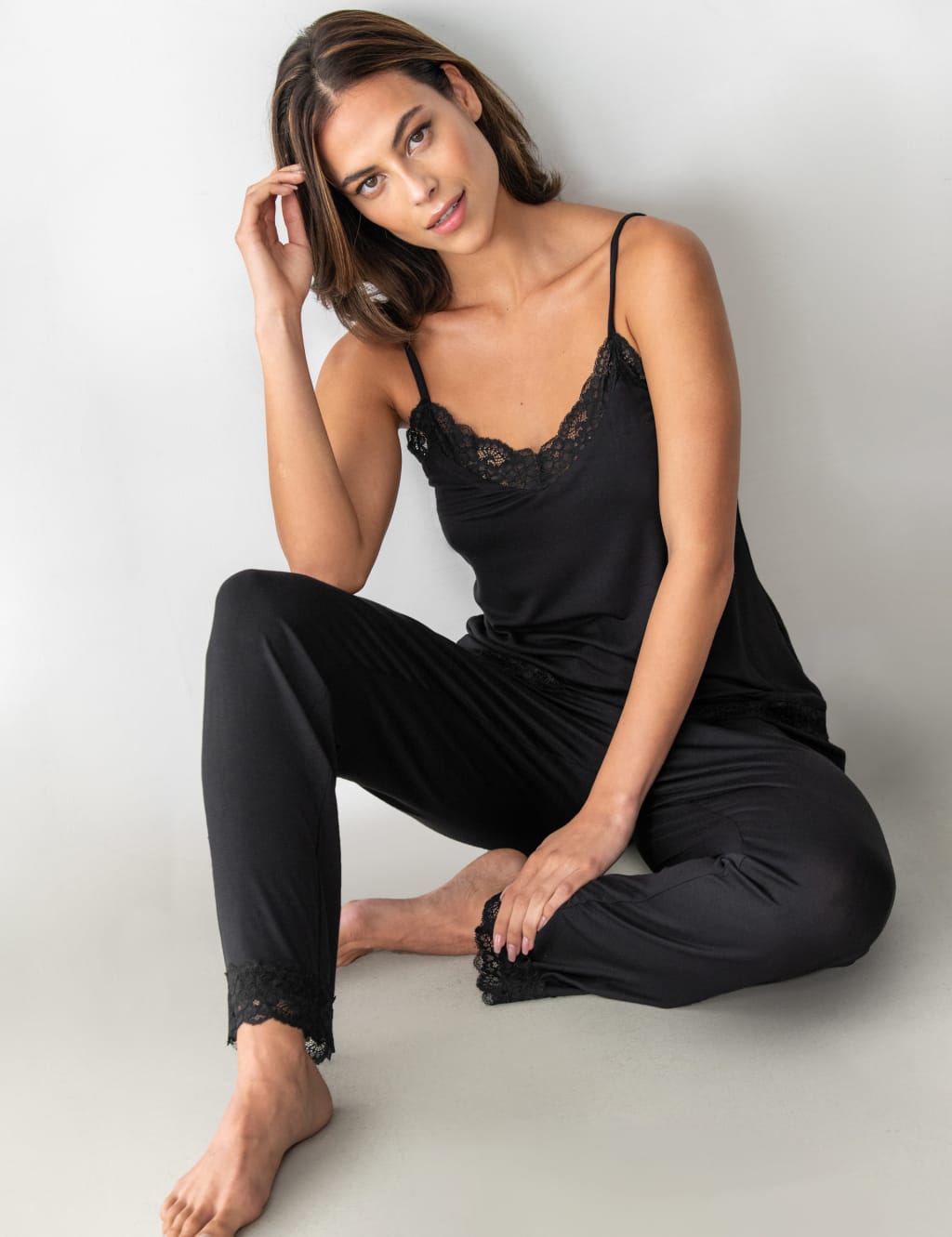 Sofa Loves Lace Pyjama Bottoms | Pour Moi | M&S