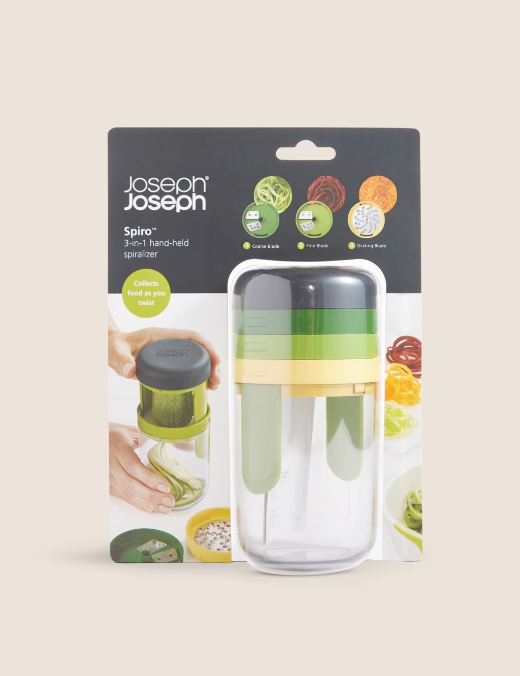 Spiro™ Hand-held Spiralizer | Joseph Joseph | M&S