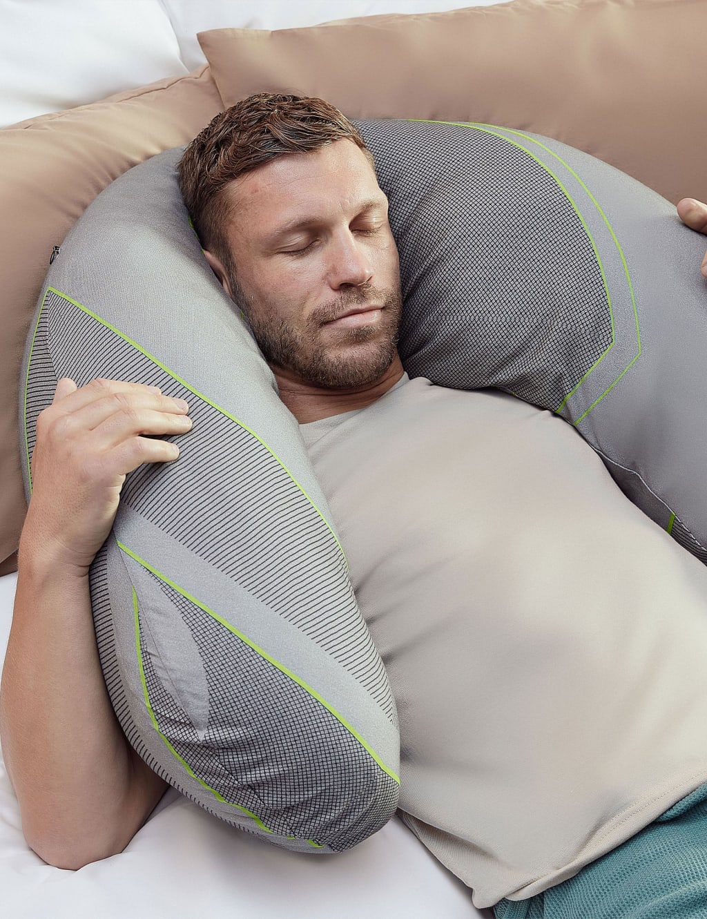 Sports Recovery Medium Body PIllow | KALLY SLEEP | M&S