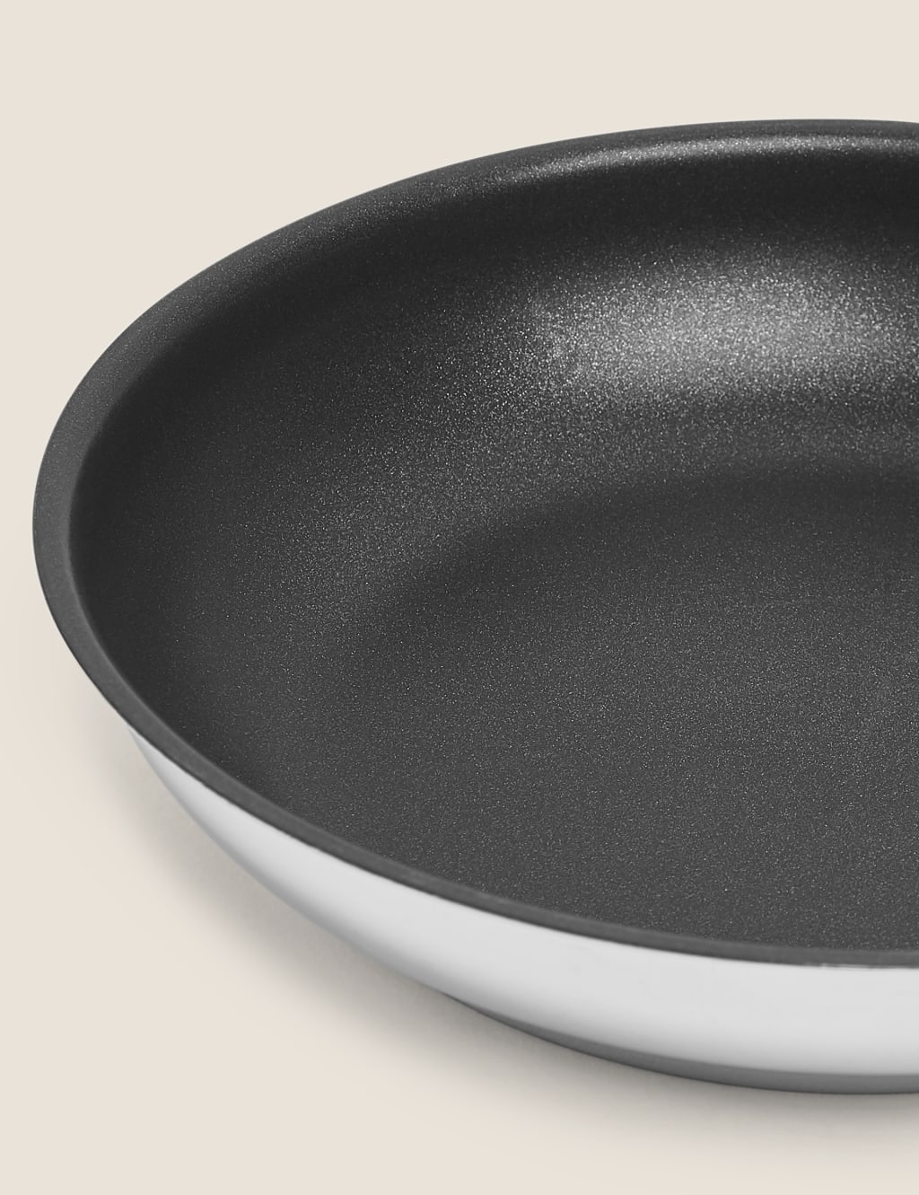 Stainless Steel 20cm Small Non-Stick Frying Pan | M&S Collection | M&S