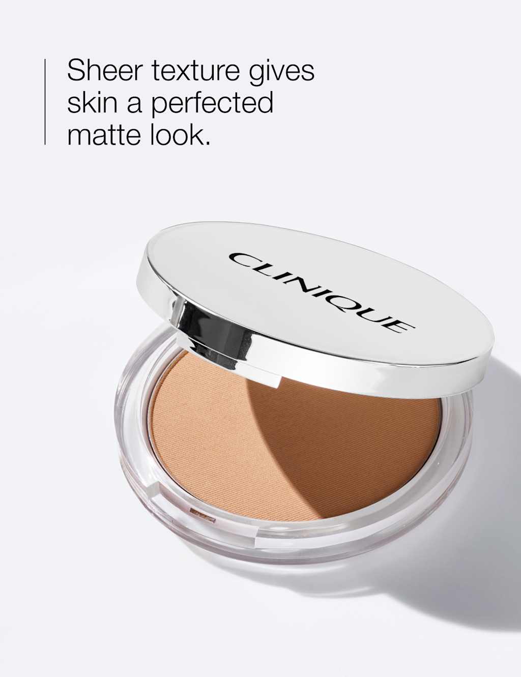 Stay-Matte Sheer Pressed Powder Oil-Free 7.6g | Clinique | M&S