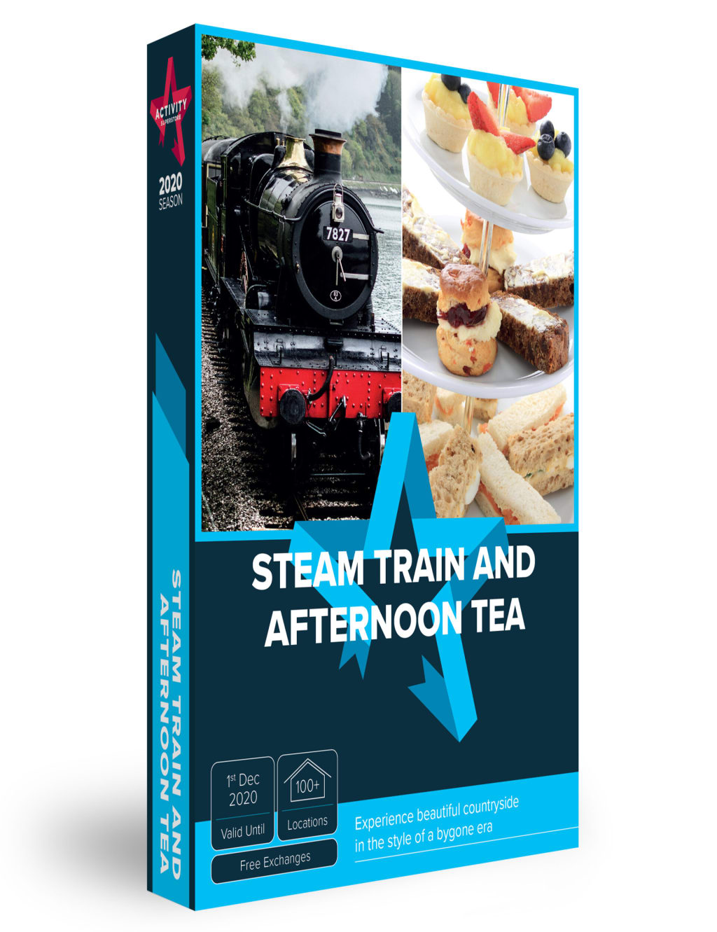 Steam Train and Afternoon Tea - Gift Experience Voucher | Activity ...