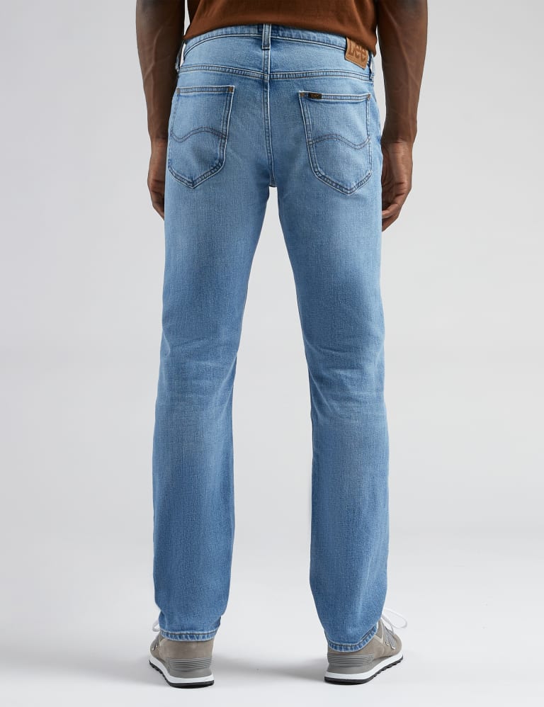 Straight Fit 5 Pocket Stretch Jeans | Lee | M&S