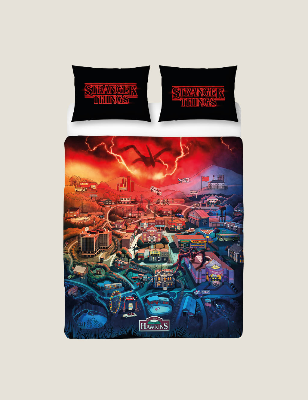 Stranger Things Cotton Blend Bedding Set | M&S