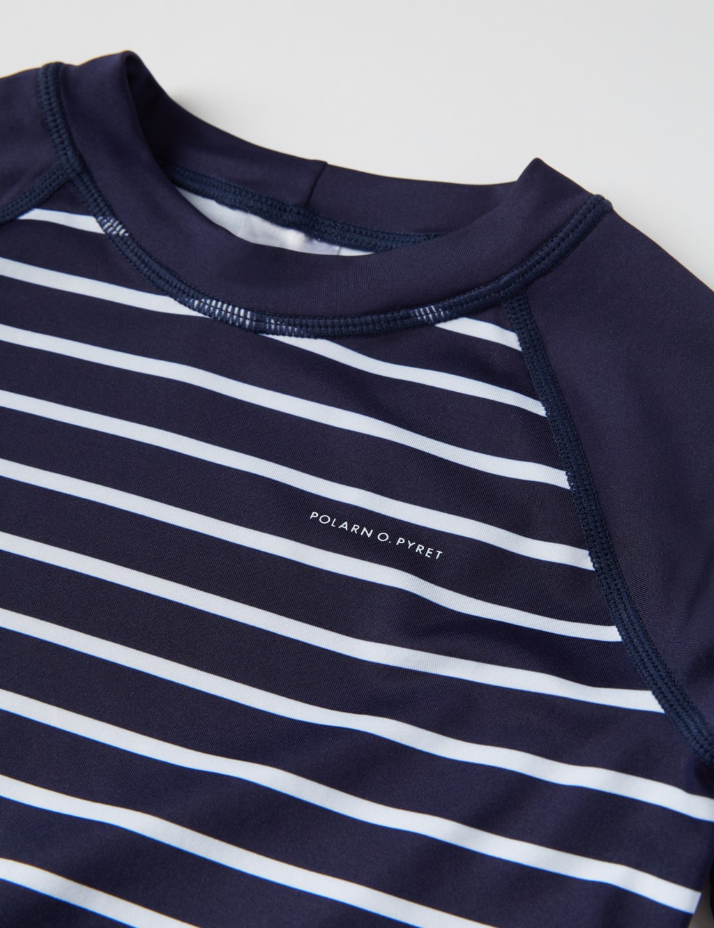 Striped UV Long Sleeve Rash Vest (1-10 Yrs) | Polarn O. Pyret | M&S