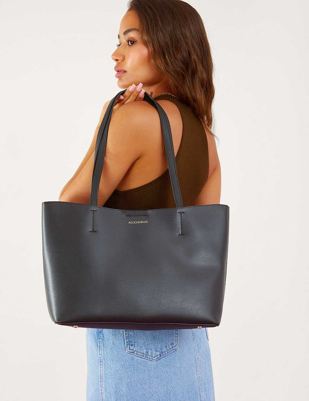 Structured Tote Bag | ACCESSORIZE | M&S