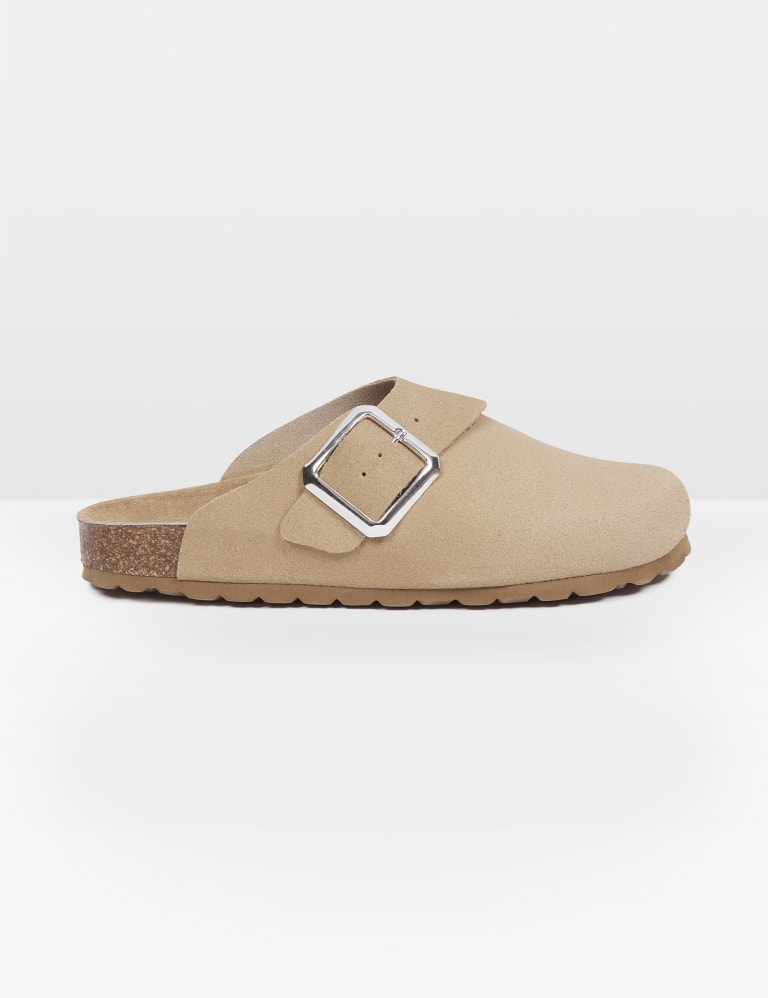 Suede Buckle Clogs | Celtic & Co. | M&S