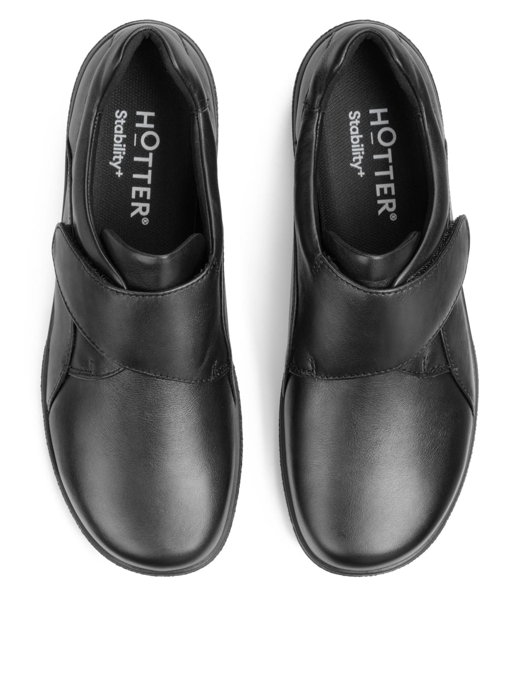 Sugar II Wide Fit Leather Boat Shoes | Hotter | M&S