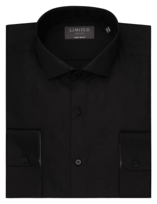 Super Slim Fit Forward Point Collar Shirt | Limited Edition | M&S