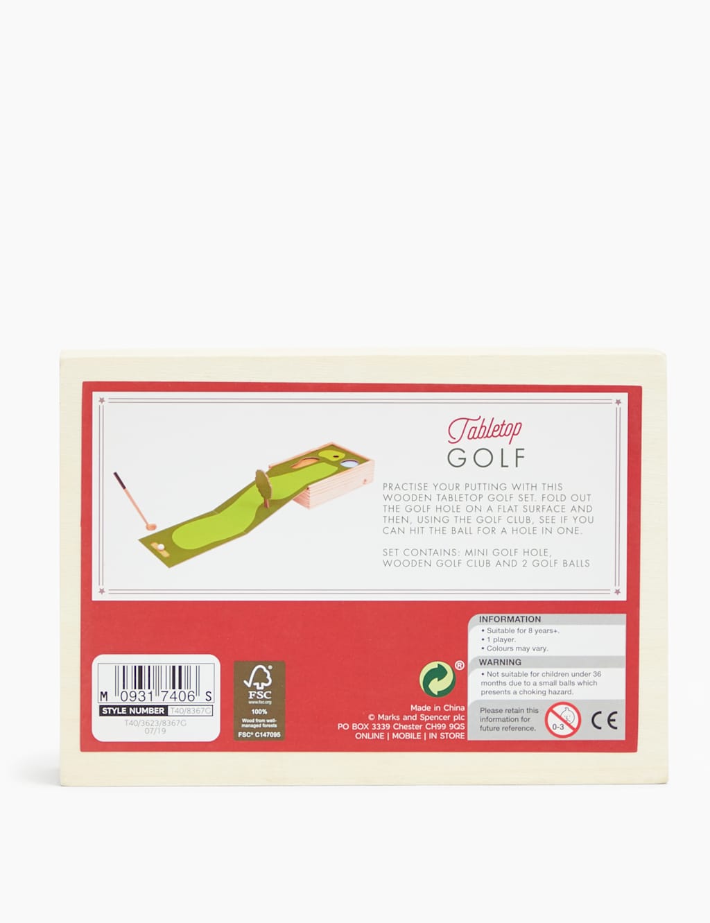 Table Top Golf | M&S