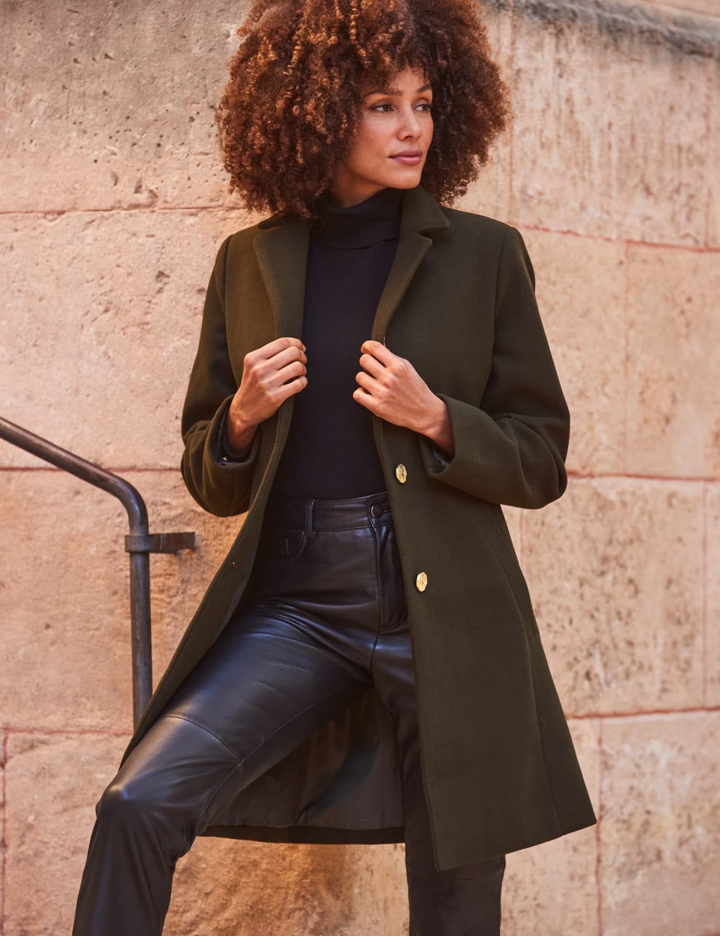 Tailored Coat | SOSANDAR | M&S