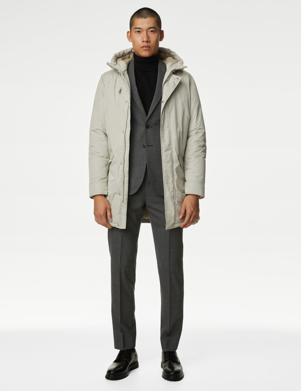 Tailored Fit Wool Blend Suit Jacket | Autograph | M&S