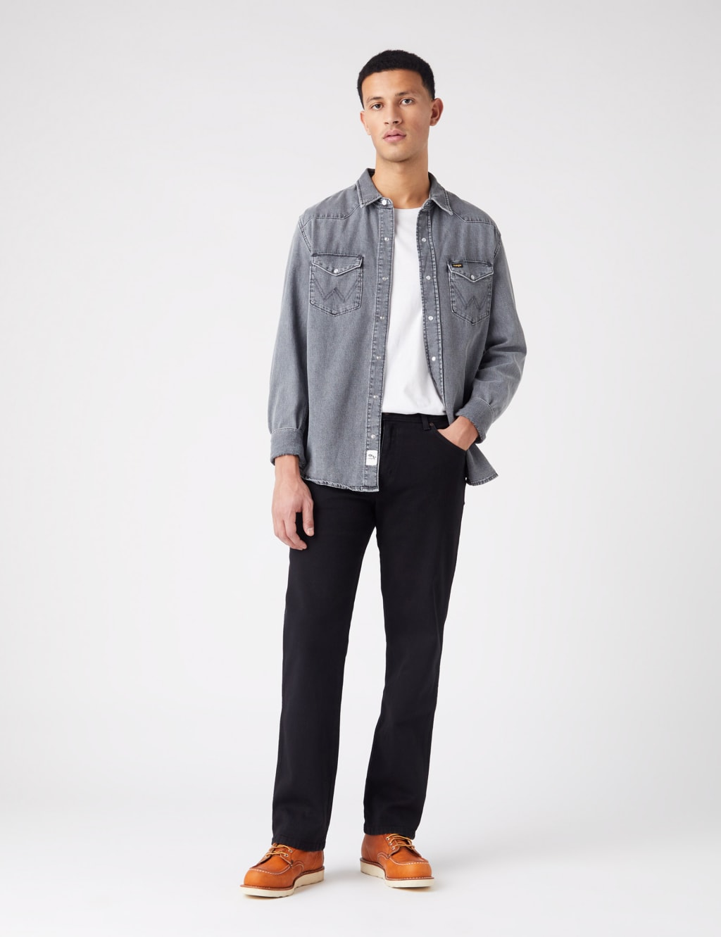 Texas Authentic Straight Fit 5 Pocket Jeans | Wrangler | M&S