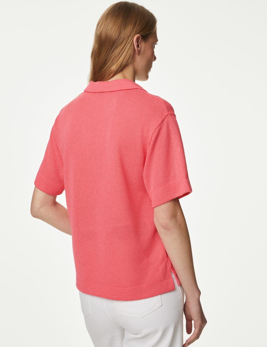 Textured Collared Top | M&S Collection | M&S