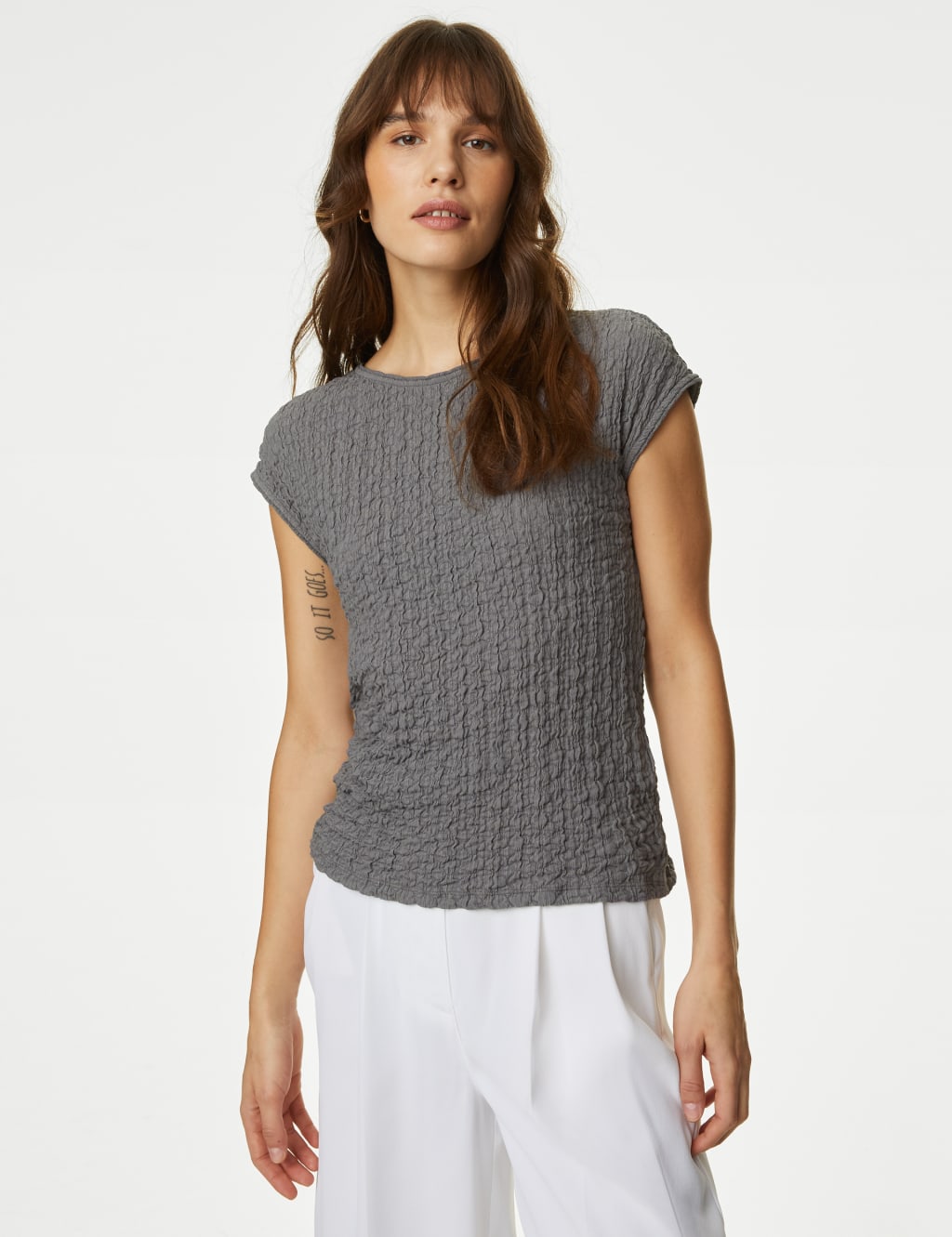 Buy Textured Top | M&S Collection | M&S