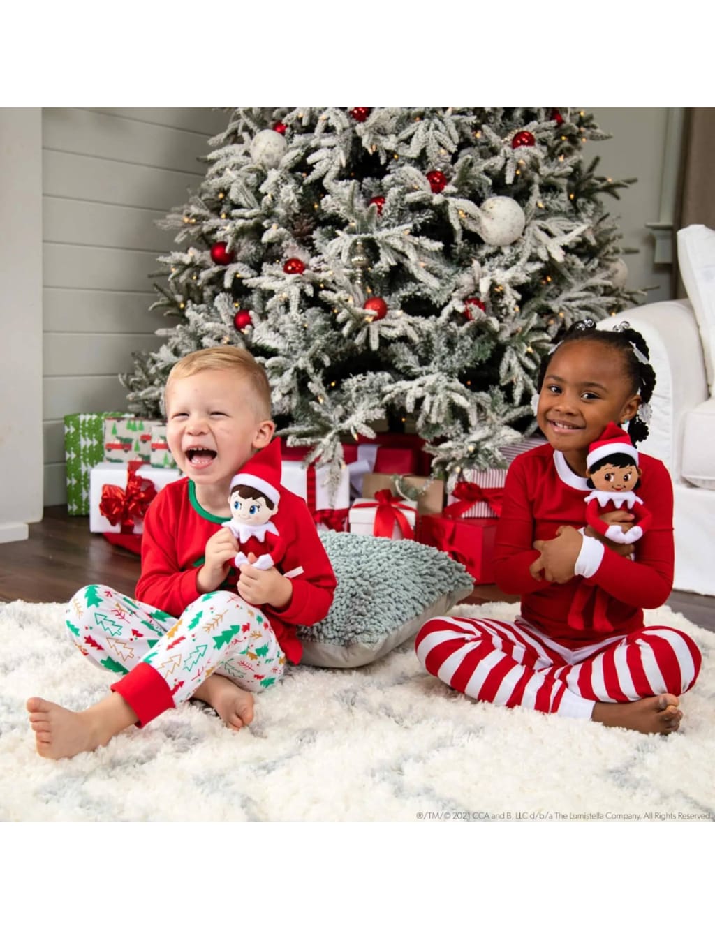 The Elf On The Shelf Plushee Pals® Snuggler Boy With Blue Eyes (12 ...