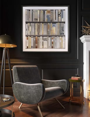 The Library Square Framed Art | Gallery Home | M&S