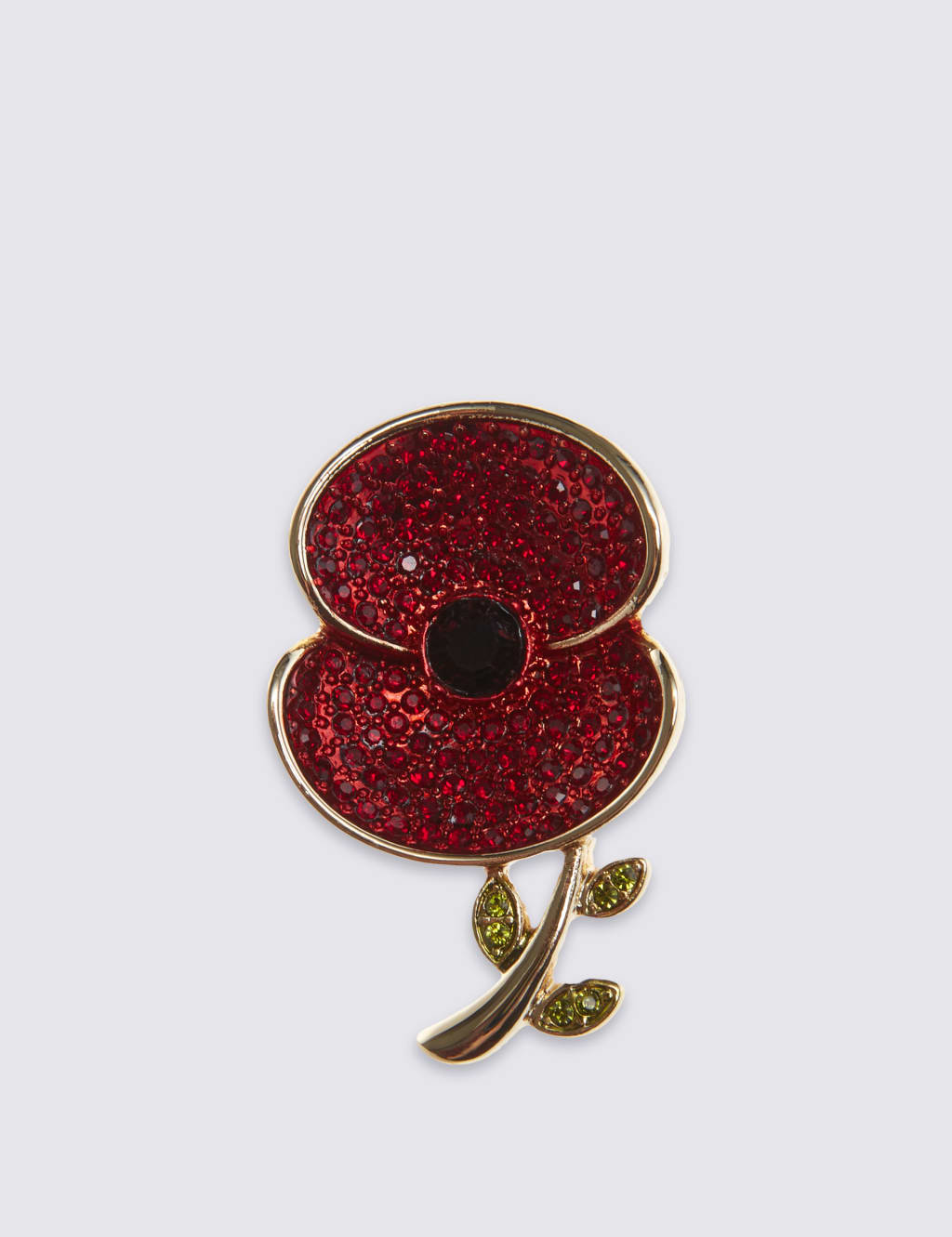 Buy The Poppy® Collection Small Poppy Brooch | M&S Collection | M&S