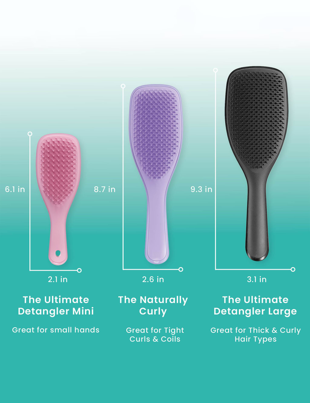 The Ultimate Detangler Naturally Curly 90g | Tangle Teezer | M&S