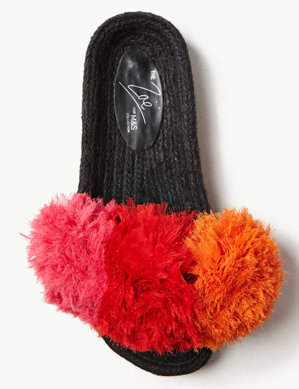 The Zoë Pom-Pom Sliders | M&S Collection | M&S