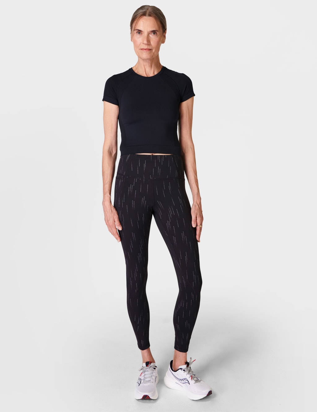 Therma Boost 2.0 Printed Reflective Leggings | Sweaty Betty | M&S