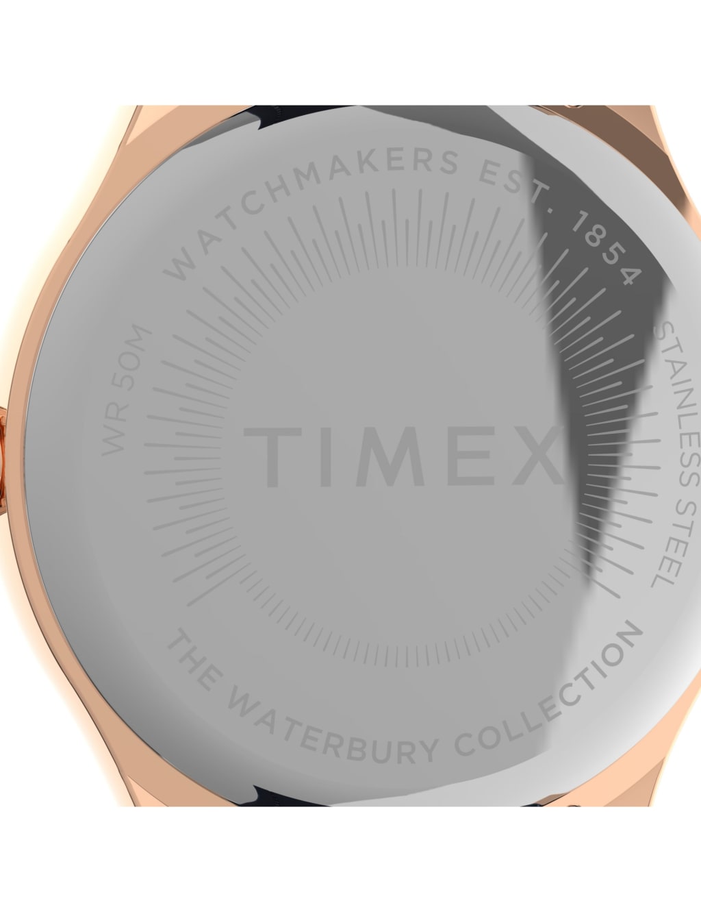 Timex Waterbury Blue Leather Watch | Timex | M&S