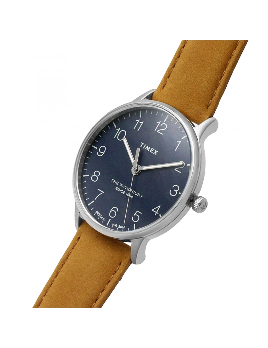 Timex Waterbury Classic Brown Leather Watch | Timex | M&S