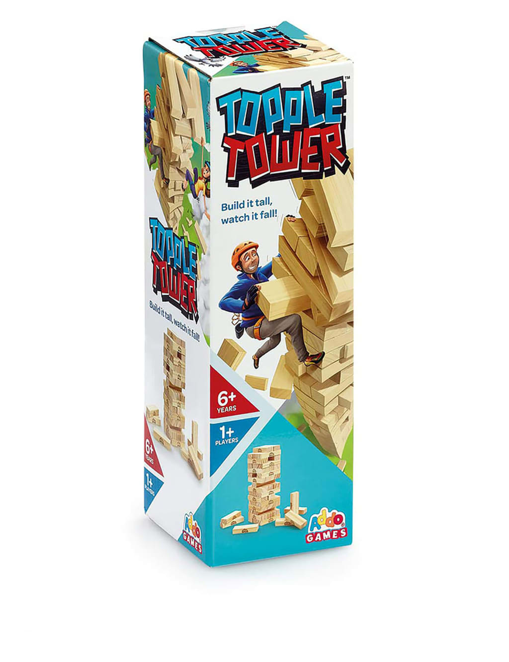 Topple Tower (6+ Yrs) | Addo Games | M&S