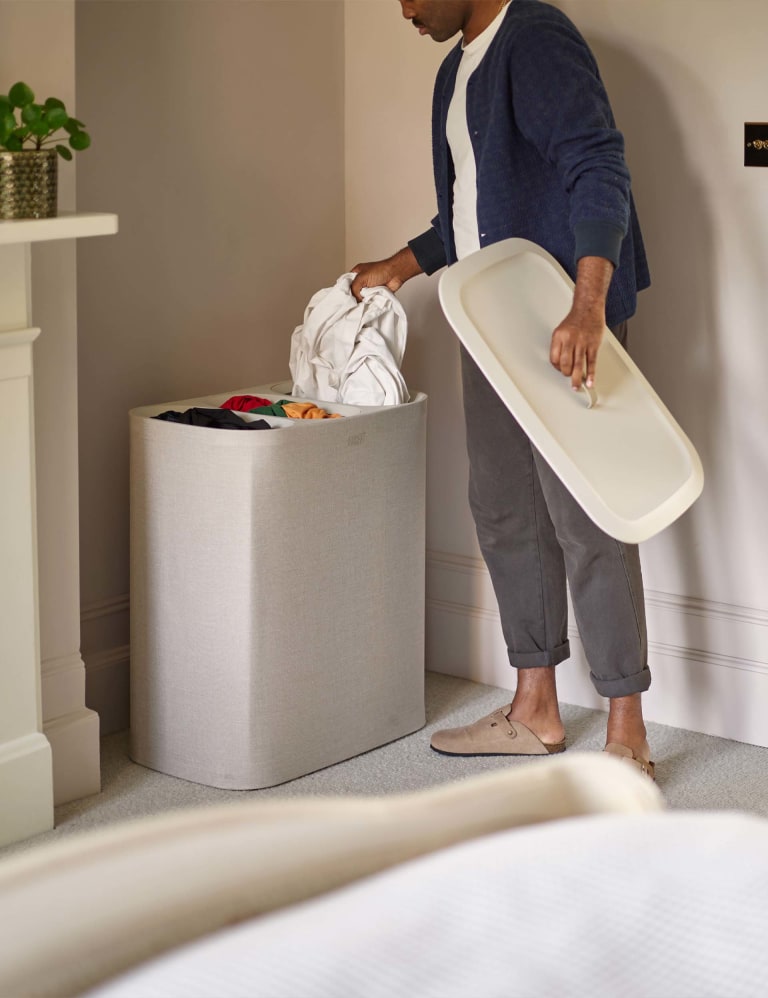 Tota Trio 90L Laundry Separation Basket | Joseph Joseph | M&S