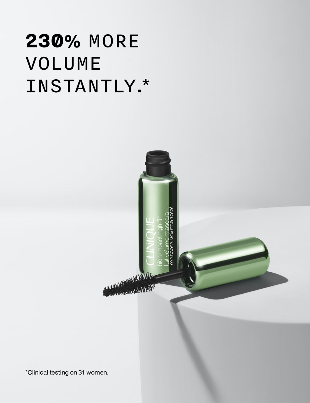 Travel Size - High Impact High-Fi™ Full Volume Mascara 5ml | Clinique | M&S
