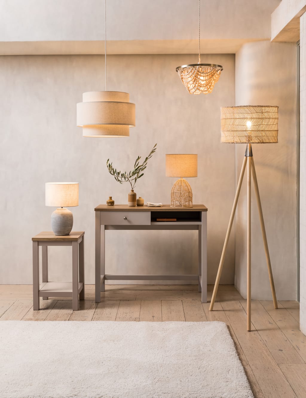 Triple Layer Lamp Shade | M&S Collection | M&S