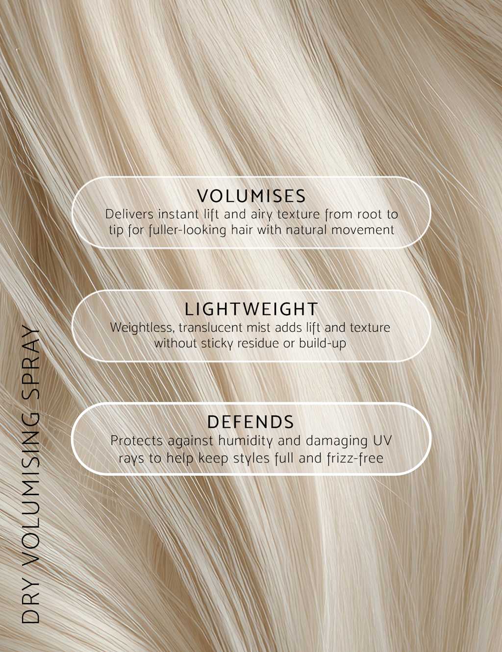 Turn Up The Volume Dry Instant Volumising Spray 200ml | Percy & Reed™ | M&S