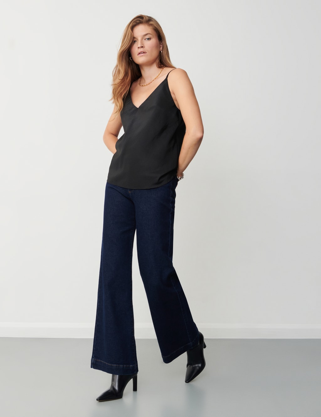 V-Neck Cami Top | Finery London | M&S