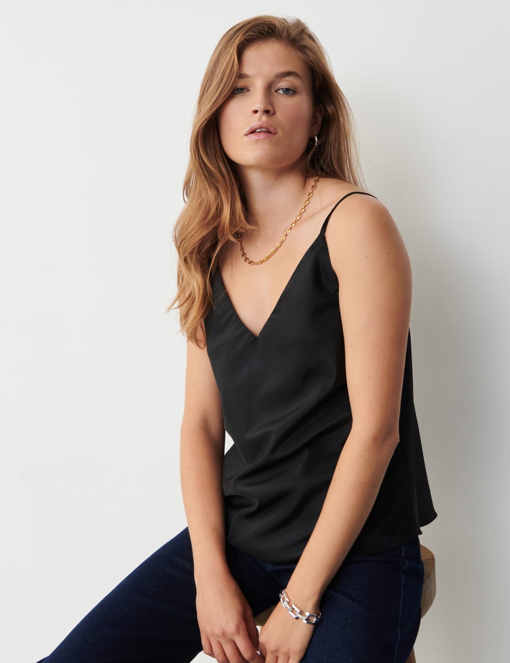 V-Neck Cami Top | Finery London | M&S